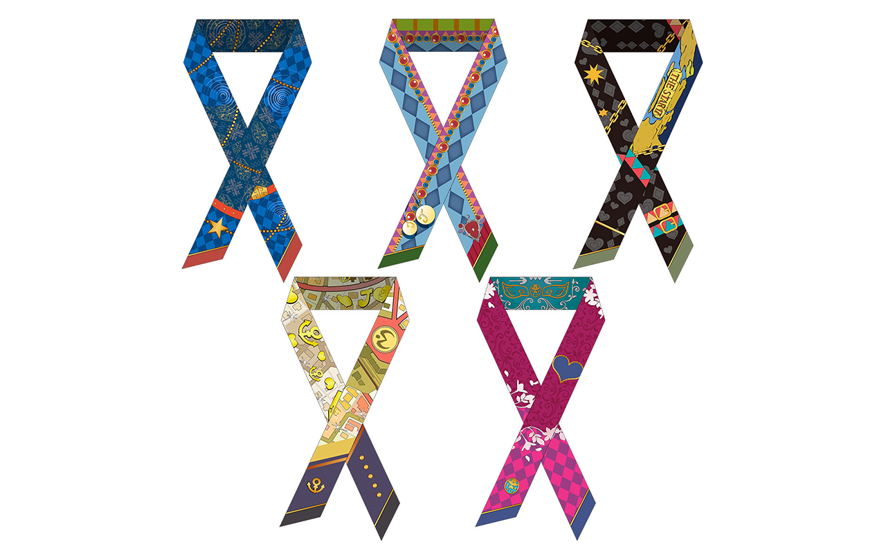 JOJO WORLD リボンスカーフ Vol.2 | GOODS | 「ジョジョの奇妙な冒険」公式ポータルサイト