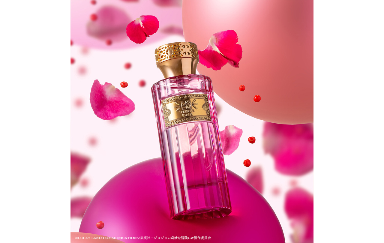 ジョジョの奇妙な冒険 黄金の風 Eau de Parfum | GOODS | 「ジョジョの奇妙な冒険」公式ポータルサイト